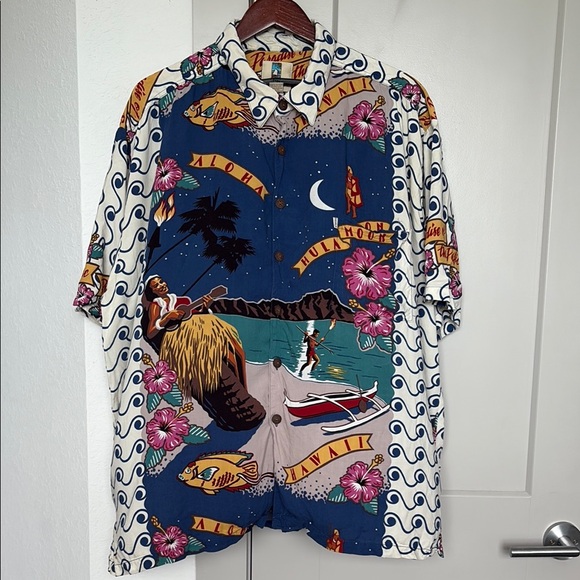 Kahala | Shirts | Kahala Aloha Hula Moon Hawaiian Hula Girls All Over ...